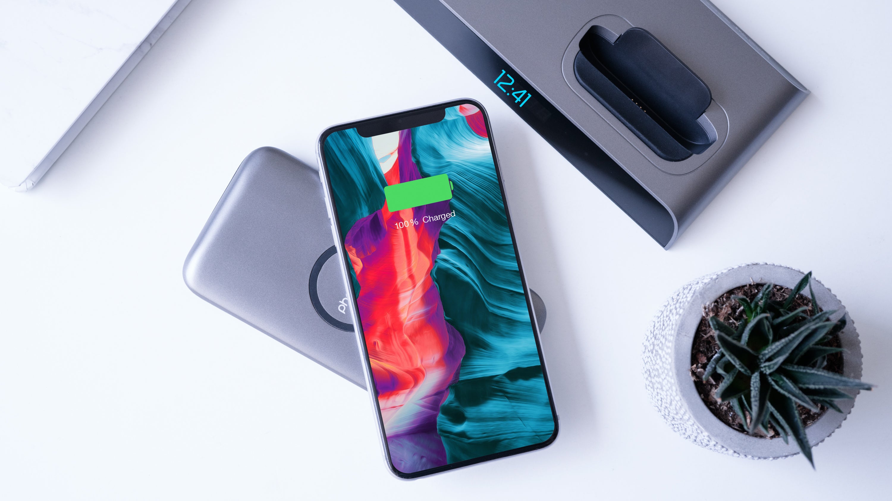 iPhone Charging Station Stand, Wireless Dock & Power Bank | Apple ...